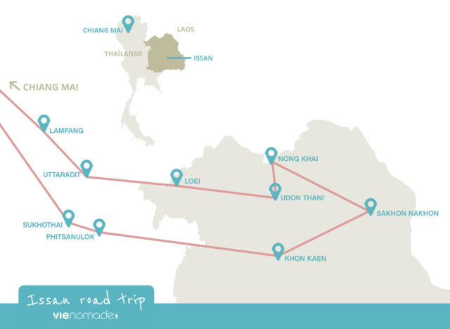Roadtrip dans l'Issan, nord-est de la Thaïlande